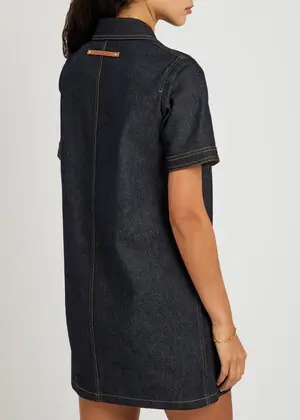 Moncler Shirt Dress - Denim