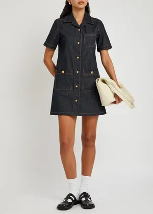Moncler Shirt Dress - Denim