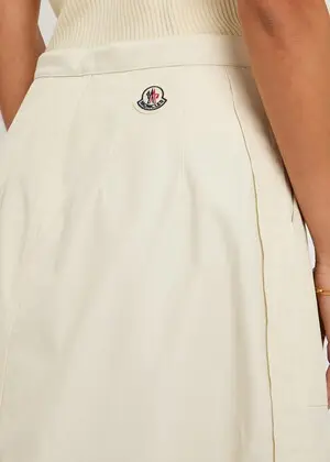 Moncler Shell Midi Skirt