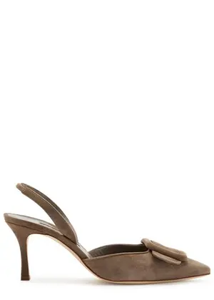 Women's Manolo Blahnik Brown Shoes
