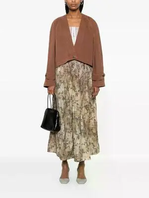UMA WANG Gillian Midi Skirt