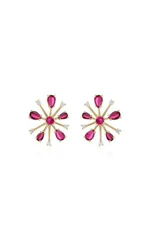 EDEN PRESLEY 14k Yellow Gold Multi-stone Earrings
