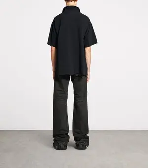 Balenciaga Laurel Classic Polo Shirt - Black