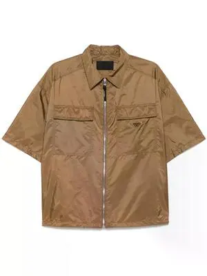 Prada Zip-up Shirt