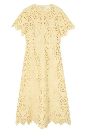 LK BENNETT Georgia Embroidered Midi Dress