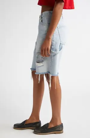 GOLDEN GOOSE Marsha Denim Bermuda Shorts