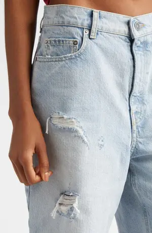GOLDEN GOOSE Marsha Denim Bermuda Shorts