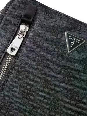 Guess Monogram Messenger Bag