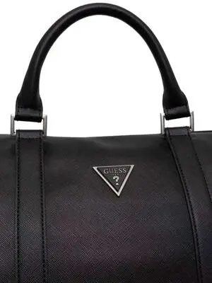Guess Logo-plaque Weekender Bag