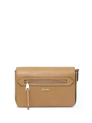 Dkny Gold Tone Cross Body Bags