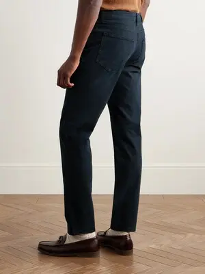 Nn07 Tony 1923 Slim-fit Trousers - Blue