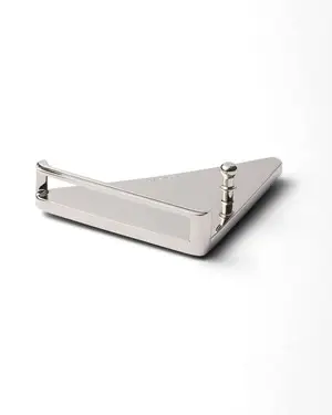 Prada Saffiano Belt Buckle - Grey