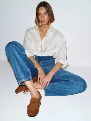 REFORMATION Annette Moccasin - Brown