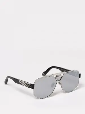 Philipp Plein Octagon Sunglasses - Silver