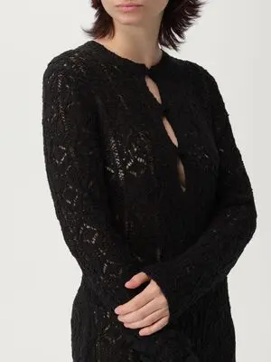 LOU LOU STUDIO Crochet Knit Mini Dress