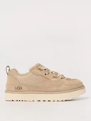UGG Suede And Mesh Low Top Sneakers - Sand