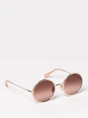 Chloé Round Frame Sunglasses - Gold