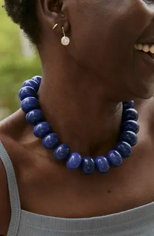 Baublebar Joan Necklace - Navy