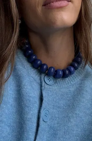 Baublebar Joan Necklace - Navy