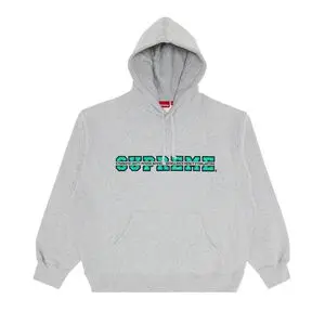 Supreme Collegiate Acronym Hooded Sweatshirt - Grey