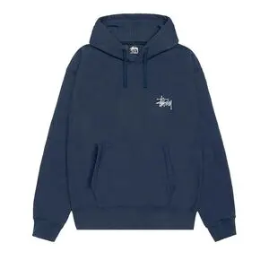 StÜssy Basic Logo Hoodie - Blue