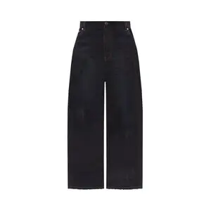 Balenciaga Large Baggy Jeans - Black