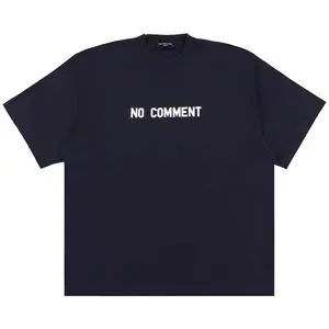 Balenciaga Rib Triangle T-shirt 'marinewhite