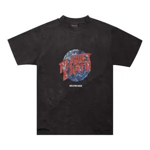 Balenciaga Regular Fit T-shirt 'washed