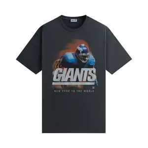 Kith 47 For The Nfl: Giants Vintage Tee 'nocturnal - Blue