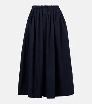 Gabriela Hearst Chiara Midi Skirt - Blue