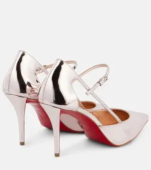CHRISTIAN LOUBOUTIN Miss Z Strap 80 Mary Jane Pumps