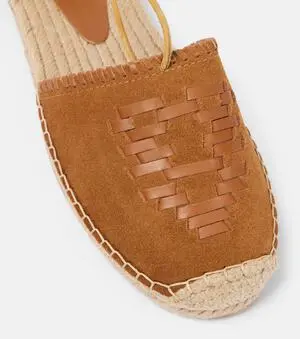 Isabel Marant Étoile Celsi Leather Espadrilles - Brown