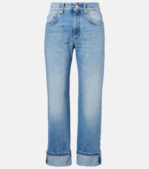Brunello Cucinelli Straight Leg Jeans For Women