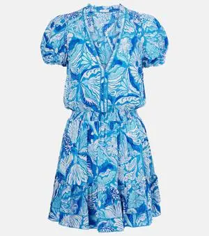 Poupette St Barth Bibi Floral Mini Dress