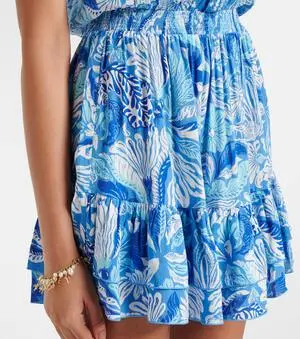 Poupette St Barth Bibi Floral Mini Dress