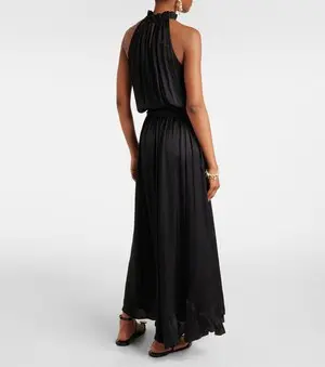 Poupette St Barth Nina Gown - Black