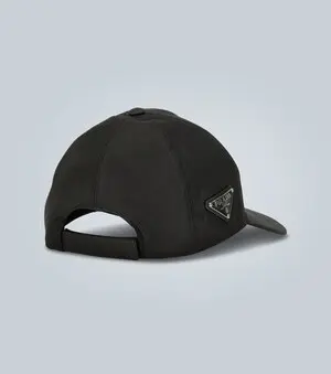 Prada Re-nylon Baseball Cap - Black