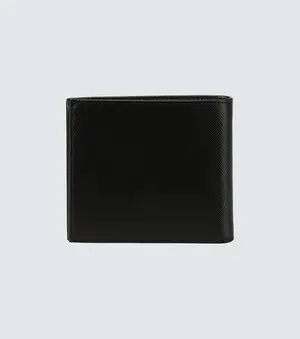 Prada Folded Leather Wallet - Black