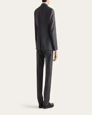 Prada Mohair-wool Solid Suit
