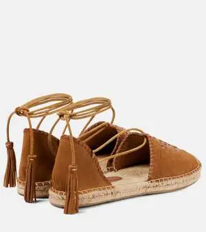 Isabel Marant Étoile Celsi Leather Espadrilles - Brown