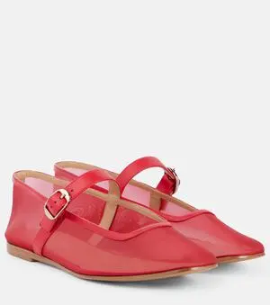 Le Monde Beryl Mary Jane Flats - Red