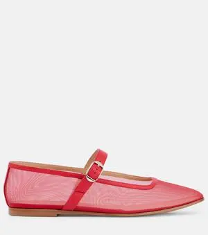 Le Monde Beryl Mary Jane Flats - Red