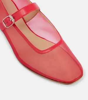 Le Monde Beryl Mary Jane Flats - Red