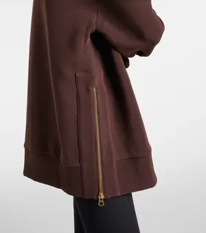 Varley Mae Cotton-blend Ottoman Sweatshirt