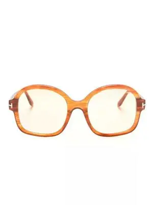 TOM FORD Hanley Oversized Square-frame Sunglasses