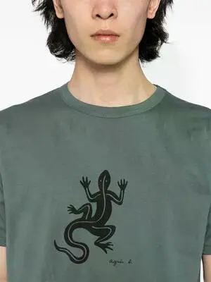 AGNÈS B. Lizard Printed T-shirt