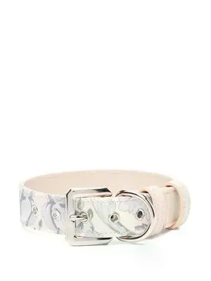 Versace Barocco Pet Collar - Neutrals