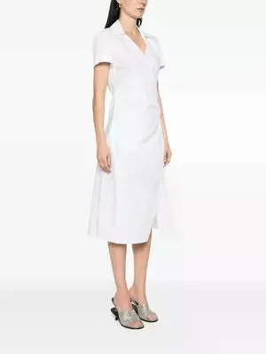 Patrizia Pepe Crossover Midi Dress