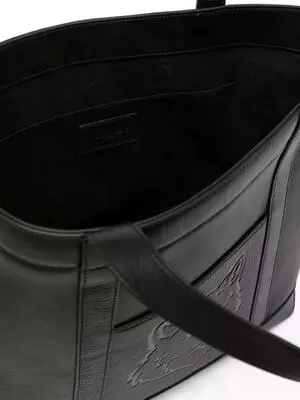 Maison Kitsuné Fox Head Tote Bag - Black