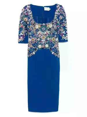 MARY KATRANTZOU Agave Embellished Dress